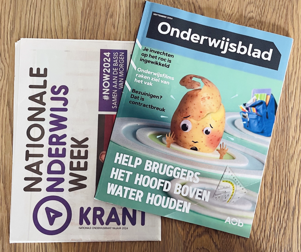 Wikiwijs in de Nationale Onderwijskrant en het Onderwijsblad! - Wikiwijs